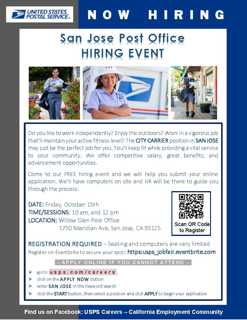 U.S. Postal Service Career Fair - work2future